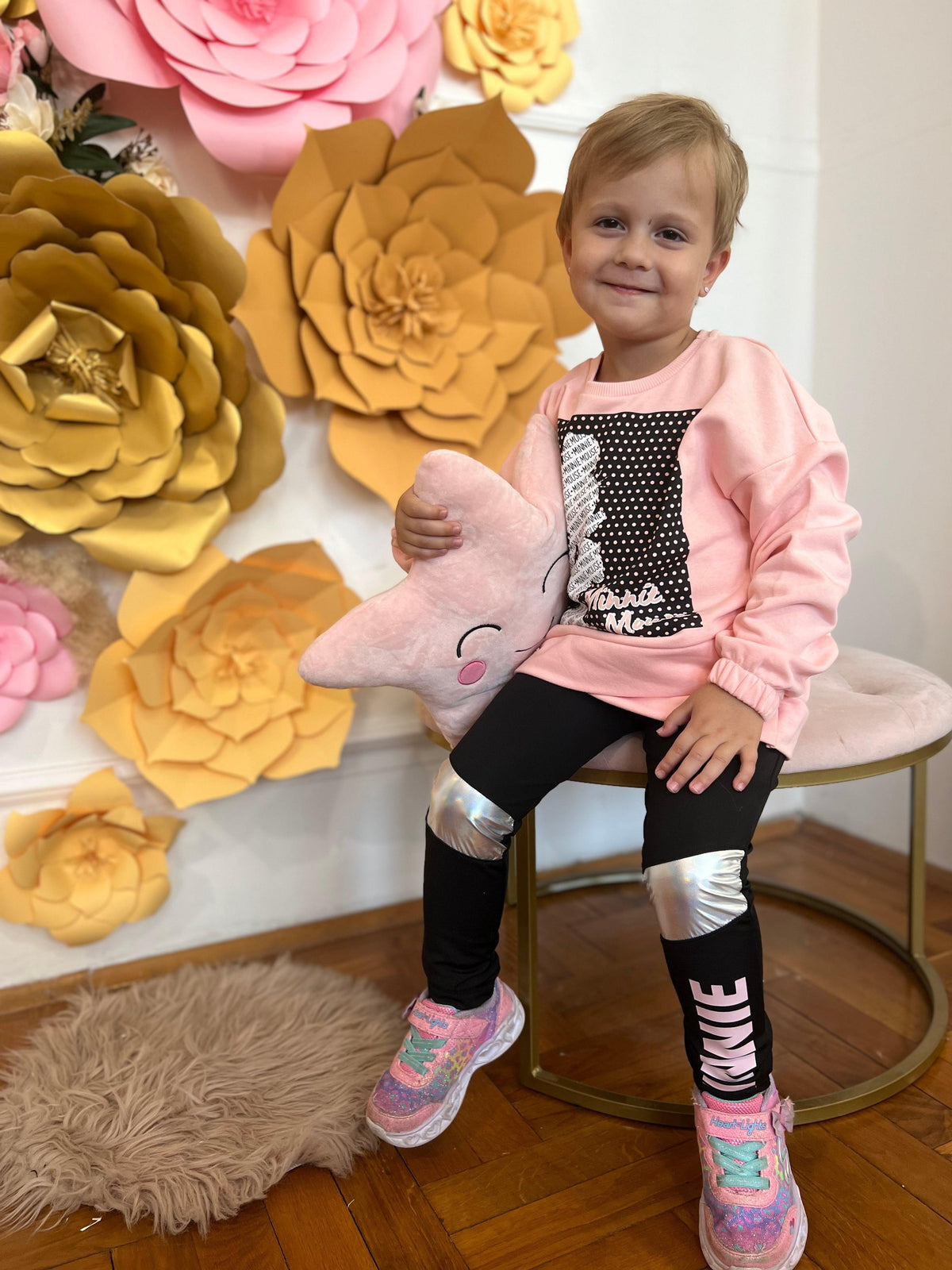 Komplet za devojčice Mini pink — Contessa Moda