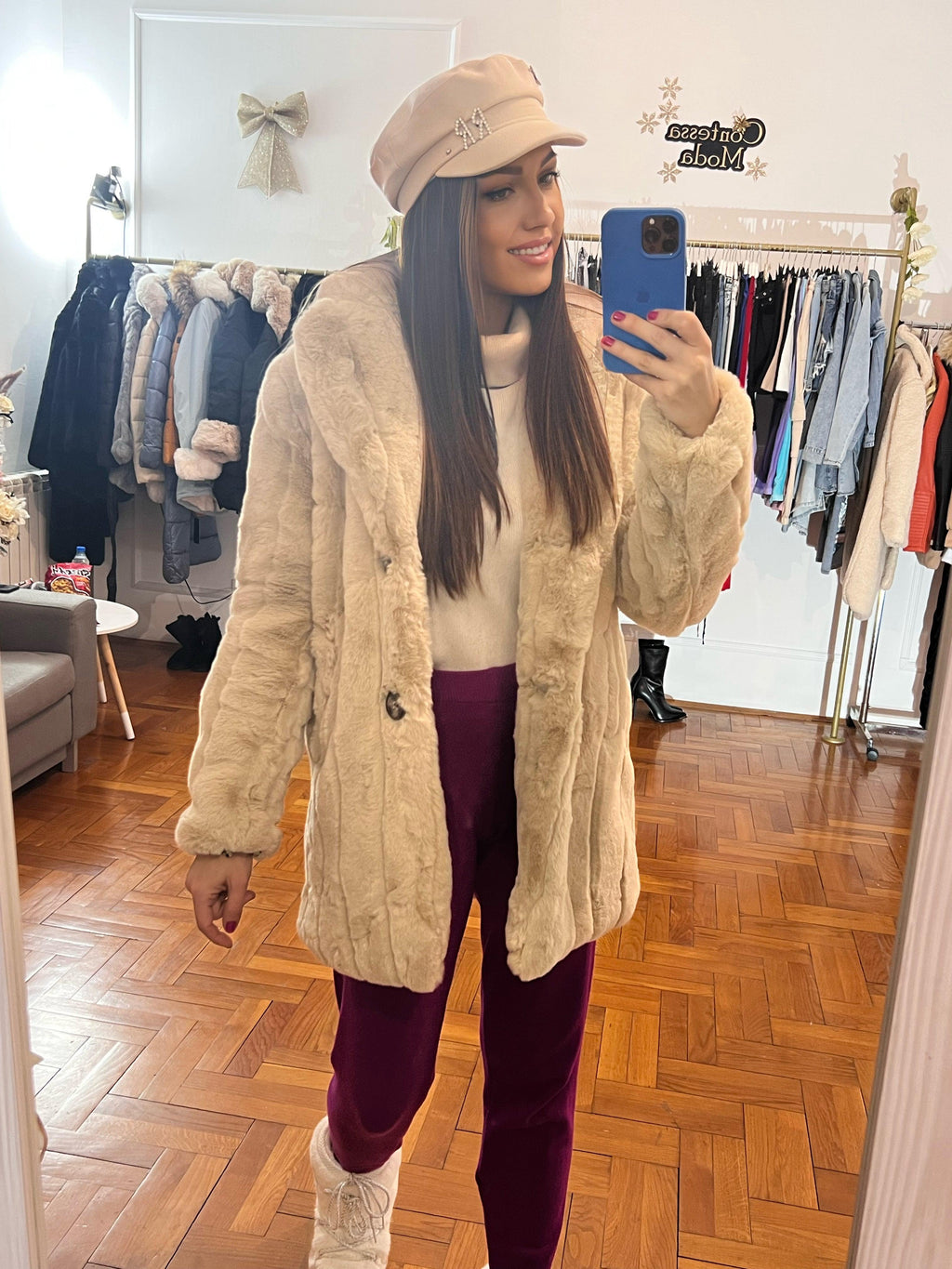 Ženske duge i kratke bunde za zimu | Contessa Moda