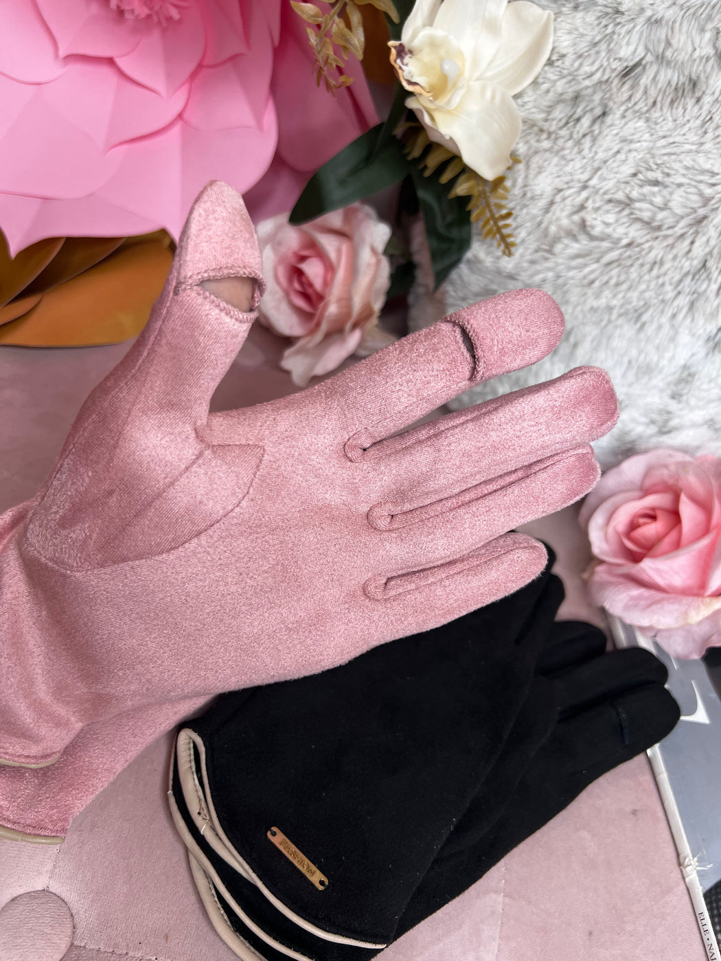 Ženske rukavice Fashion | Zimske plišane rukavice | Contessa Moda