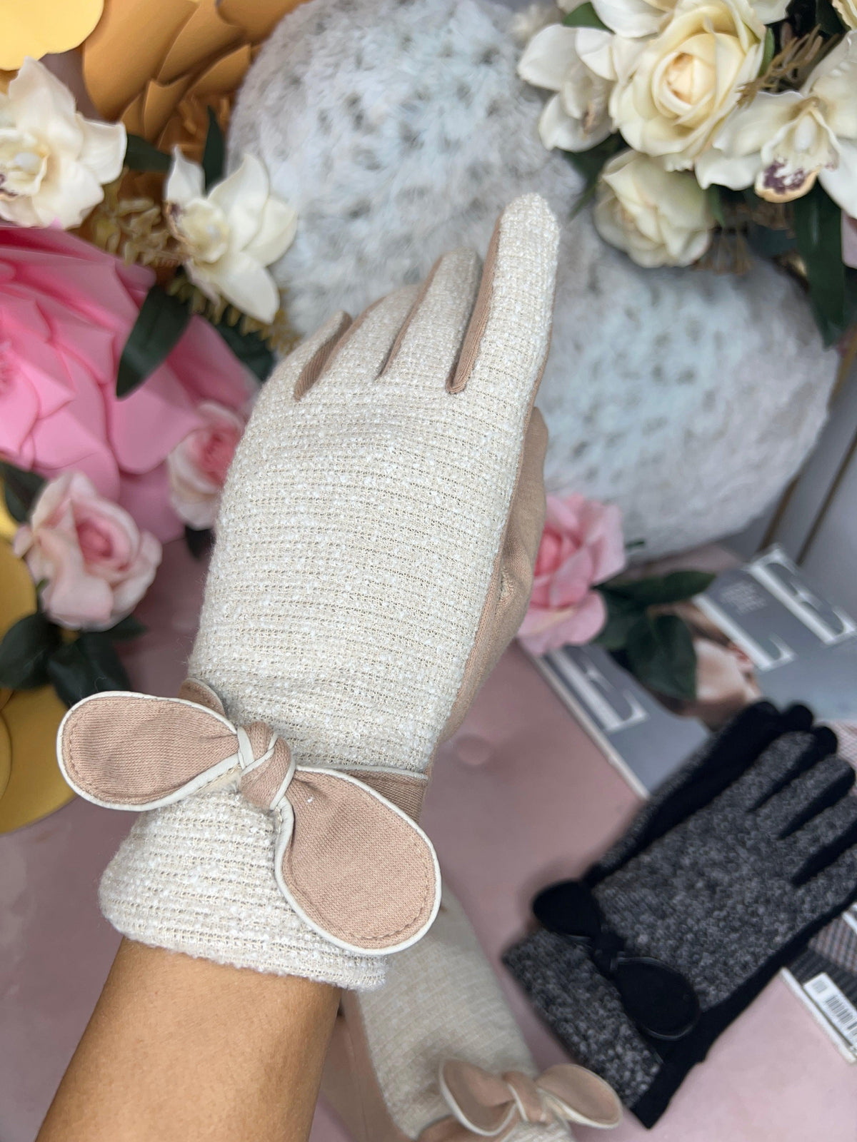 Ženske rukavice Fashion Sequin | Zimske rukavice | Contessa Moda